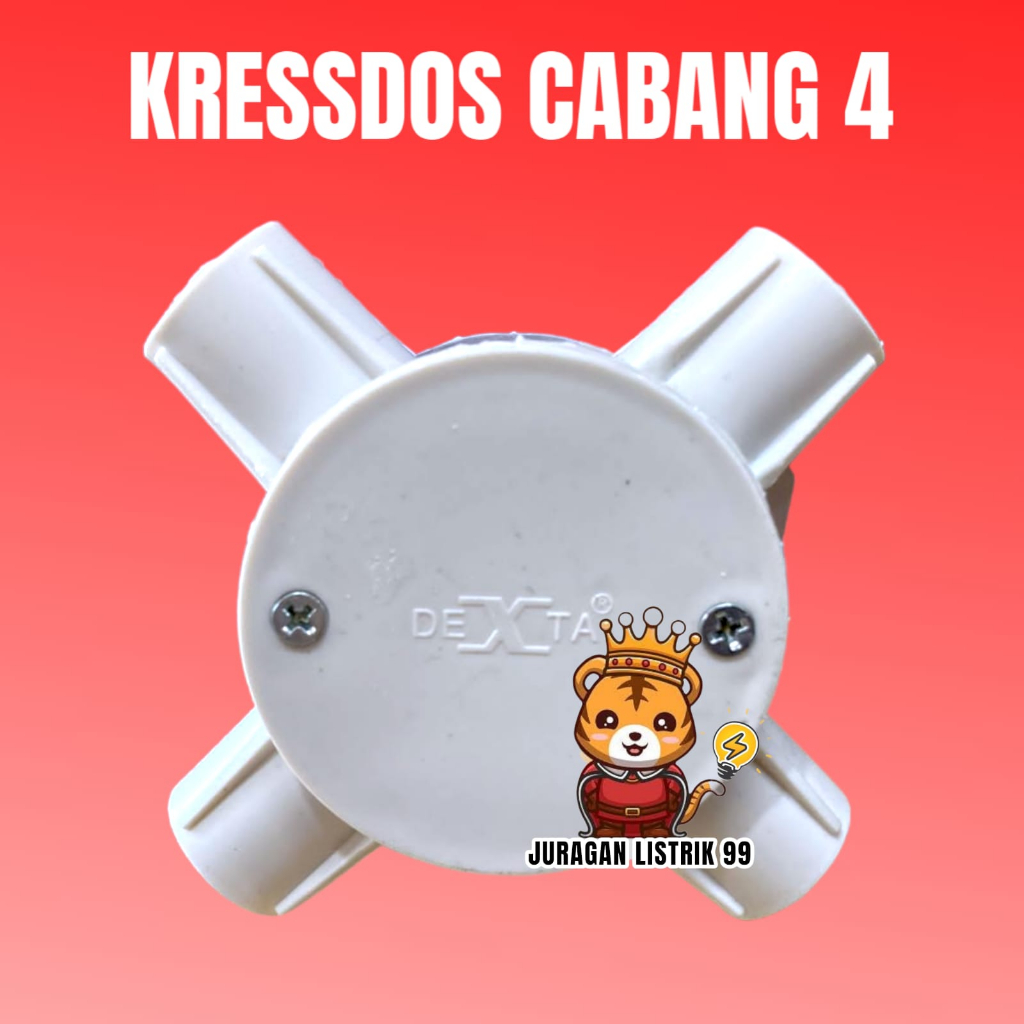 Jual DEXTA T Dus 20mm Putih Cabang 4 Murah Berkualitas T dos | Shopee ...