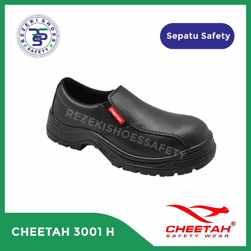 Jual Safety Shoes Cheetah 3001H / Sepatu Safety Cheetah 3001H Original ...