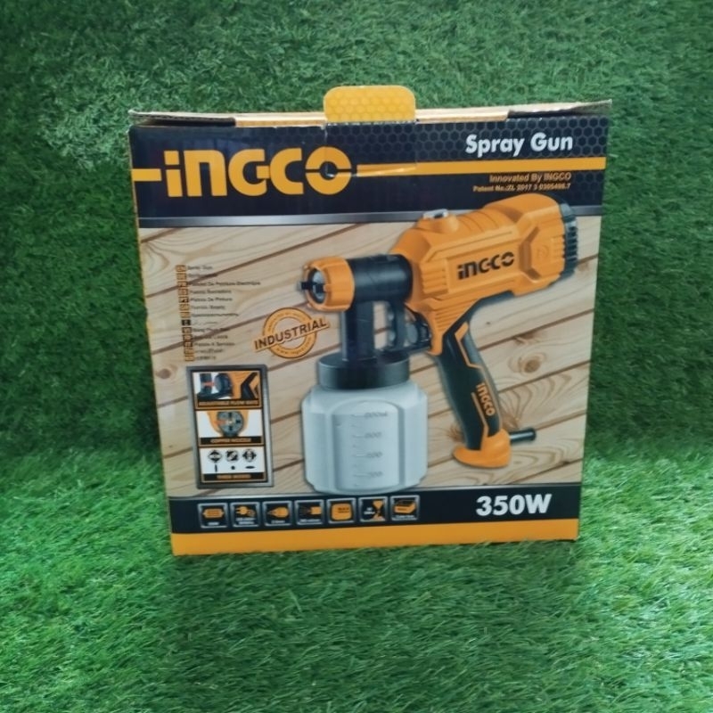 Jual Spray gun elektrik alat cat semprot listrik ingco spg 3508 ...