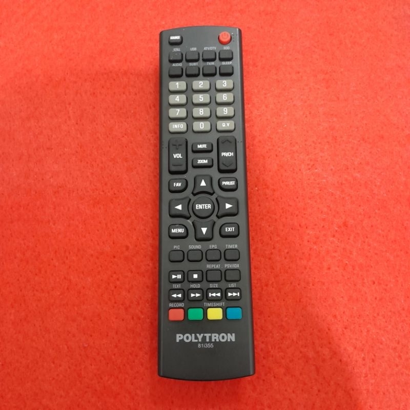 Jual Remote TV LCD LED POLYTRON Original Asli . 81i355 . | Shopee Indonesia