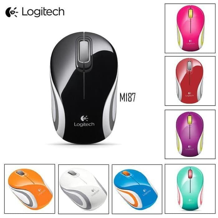 Jual Mouse Wireless Logitech M187 Original / Mouse Logitech M187 | Shopee Indonesia