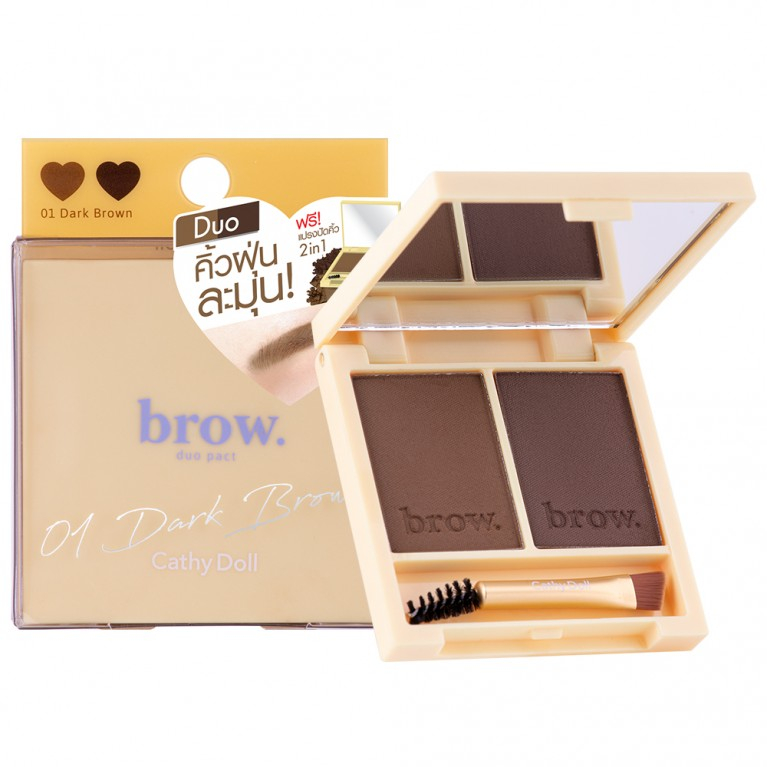Jual CATHY DOLL BROW DUO PACT 2.5G+2.5G | Shopee Indonesia