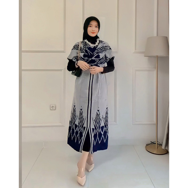 Jual Dress Tenun Etnik V1 | Shopee Indonesia