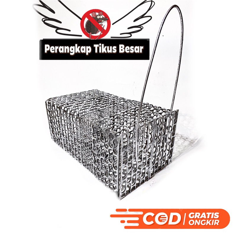 Jual Perangkap Tikus | Jebakan Tikus ukuran Besar | Bahan Rantai Baja ...