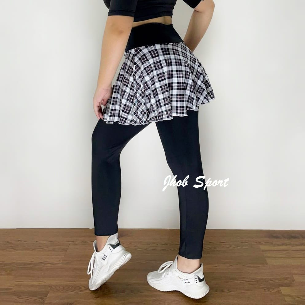 Jual LAGA Celana Legging Rok Muslimah/Rok Legging Panjang Olahraga ...
