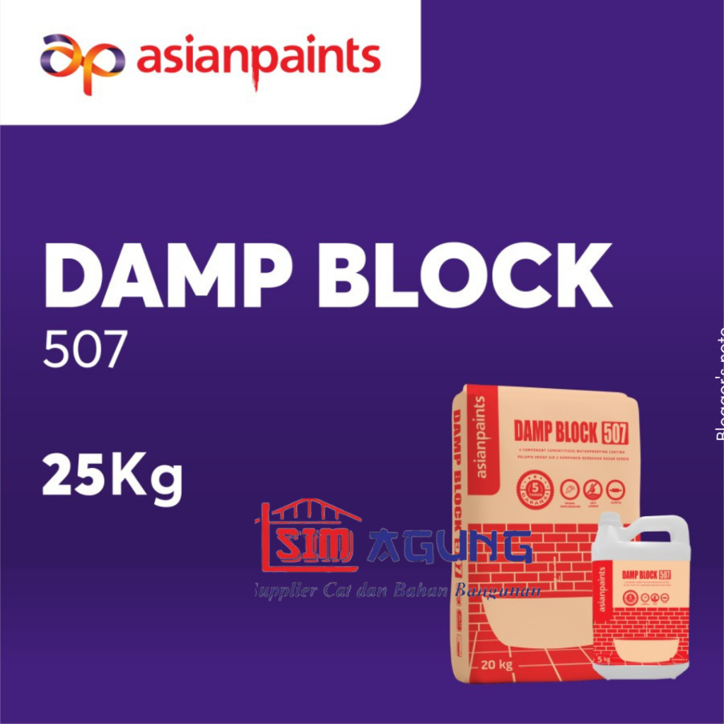 Jual ASIAN PAINTS DAMP BLOCK 507(KHUSUS PONTIANAK) | Shopee Indonesia