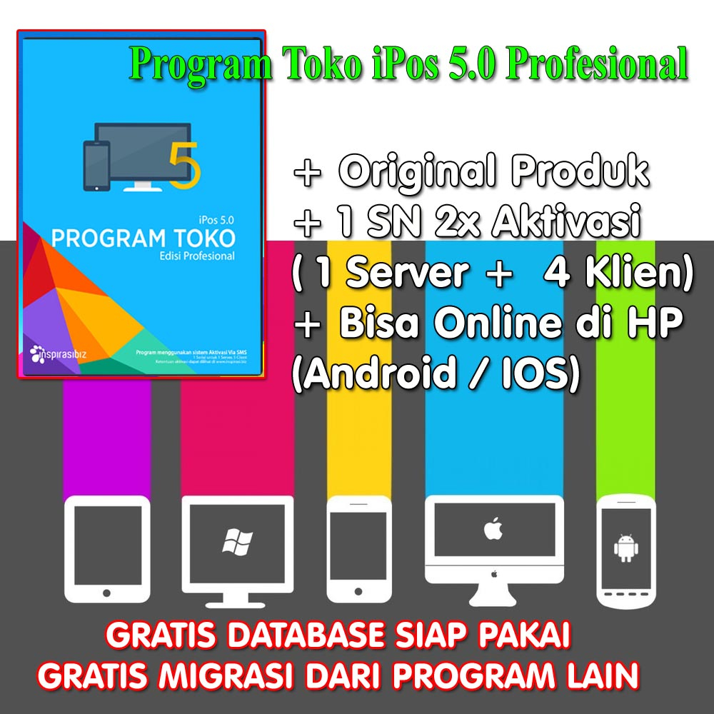 Jual Program Toko iPos 5.0 Profesional Gratis Data Barang Siap Pakai | Shopee Indonesia