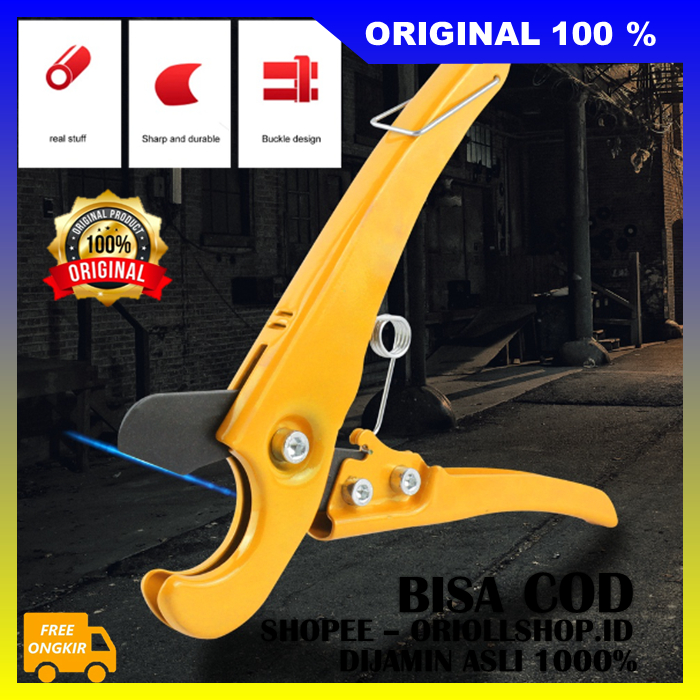 Jual Pipe Cutter Gunting Pipa Alat potong Pipa PPR,PVC,HDPE,PEX Cutter Pipe 100% ASLI | Shopee ...