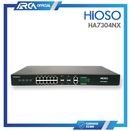 Jual OLT HIOSO HA7304NX 1U Rack Type 4 PON Ports Non SFP | Shopee Indonesia
