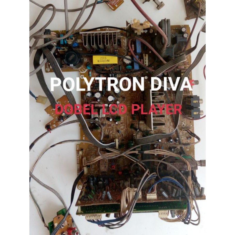 Jual MESIN TV POLYTRON XCEL.21 IN PLET.DOBEL VCD PLAYER | Shopee Indonesia