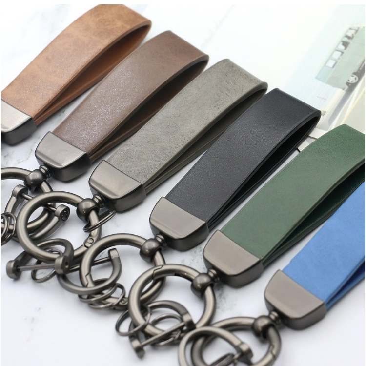 Jual Premium Leather Key Chain Gantungan Kunci Mobil Motor Rumah KULIT ...