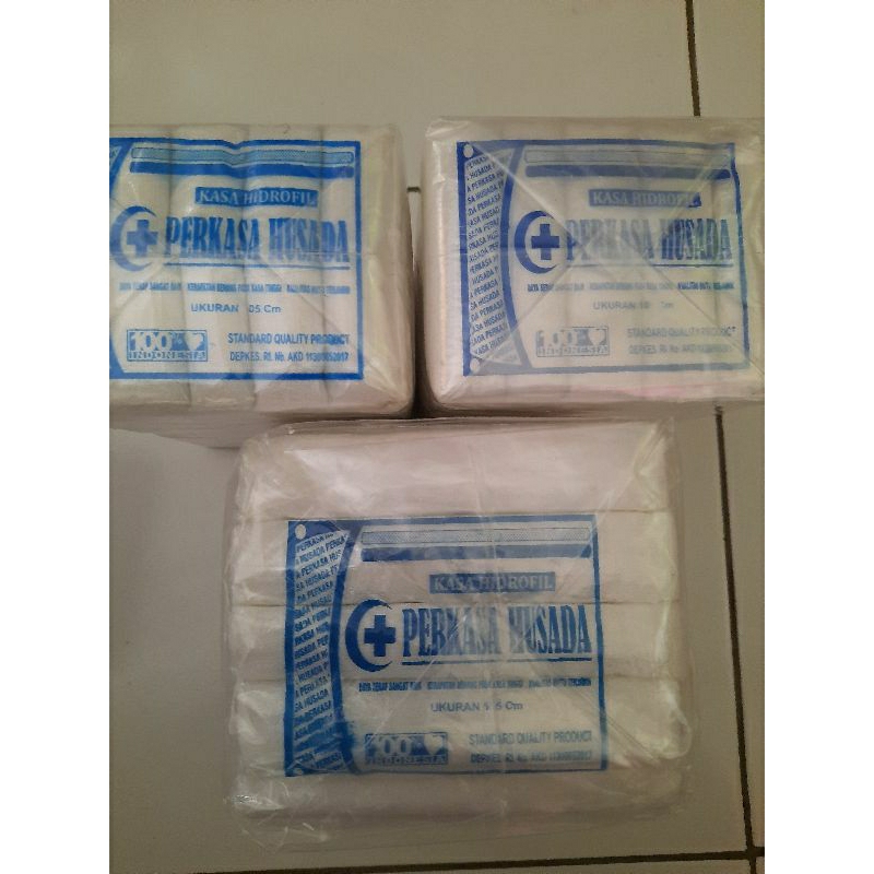 Jual Kasa Perban Gulung Ukuran 5cm, 10cm, 15cm Perkasa Husada harga ...