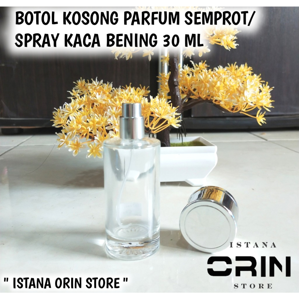 Jual BOTOL KOSONG-PARFUM SEMPROT/SPRAY-KACA BENING-30 ML | Shopee Indonesia