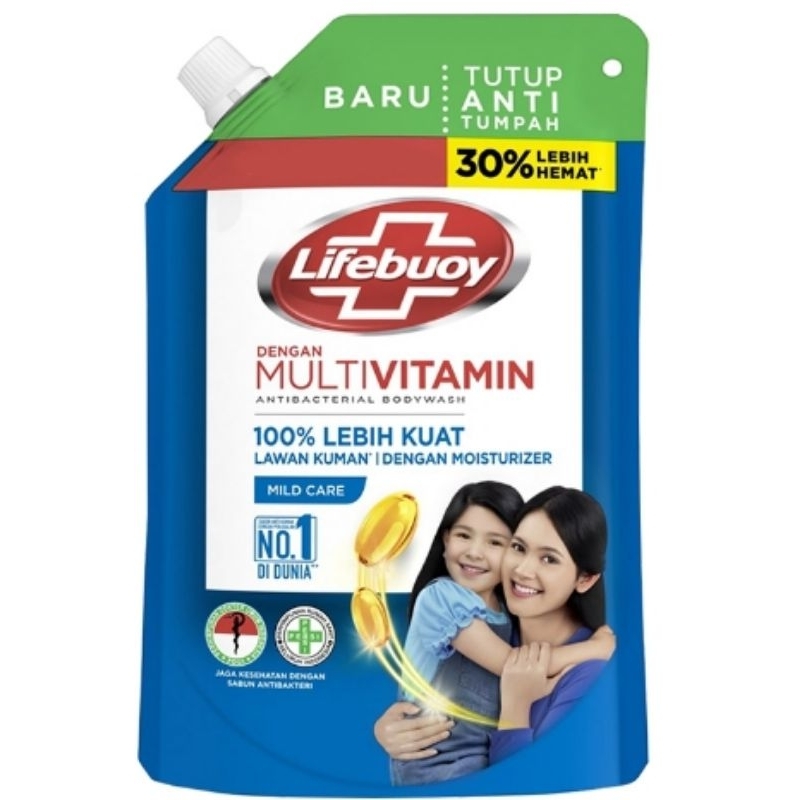 Jual LIFEBUOY SABUN MANDI CAIR REF 400ML kemasan tutup anti tumpah ...