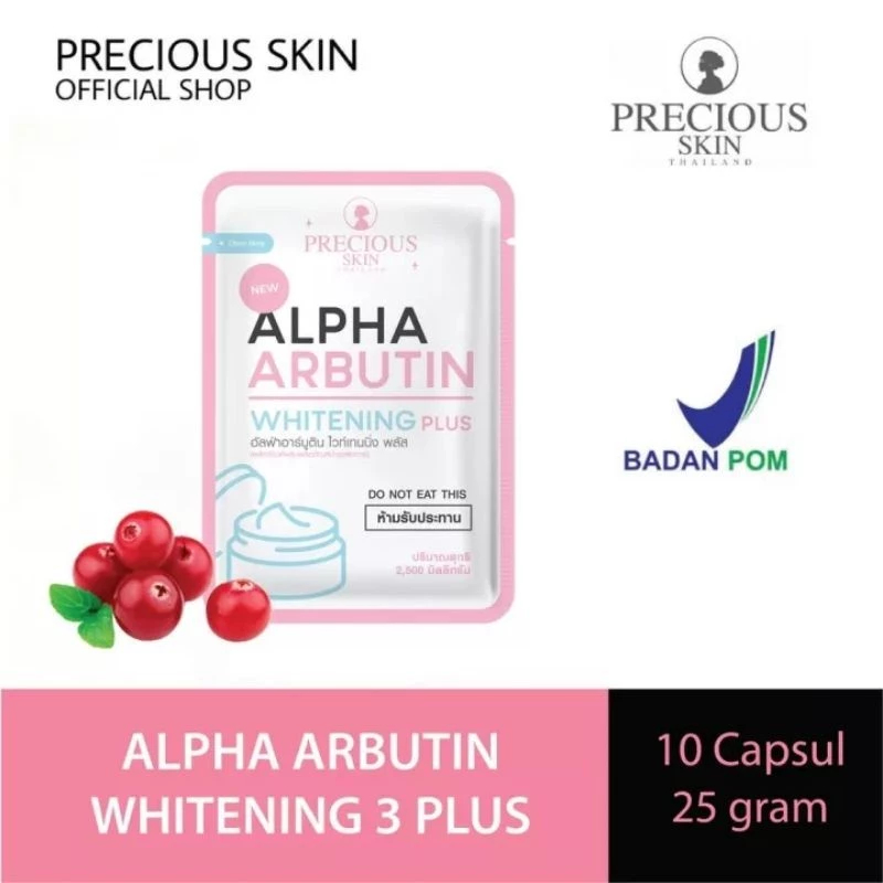 Jual WAWA - Precious Skin Alpha Arbutin Whitening Plus Powder | Pemutih ...