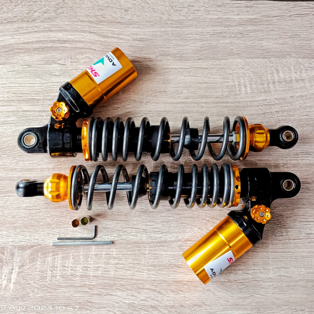Jual SHOCK TABUNG ATAS MIRING 340 MM SUPRA KHARISMA SHOGUN REVO SMASH ...