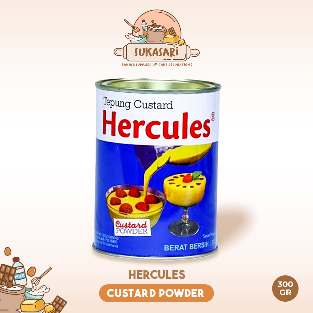 Jual Sukasari - Hercules Custard Powder 300gr / Tepung Custard Puding ...