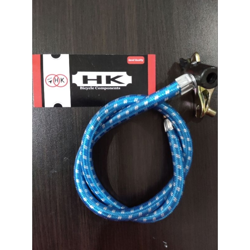 Jual SELANG POMPA MOTIF BENANG BIRU SELANG POMPA ANGIN DOUBLE COP ...