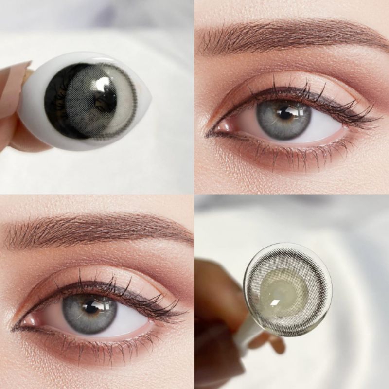 Jual Softlens kss-eye lemon grey / kontak lensa (normal only) | Shopee ...