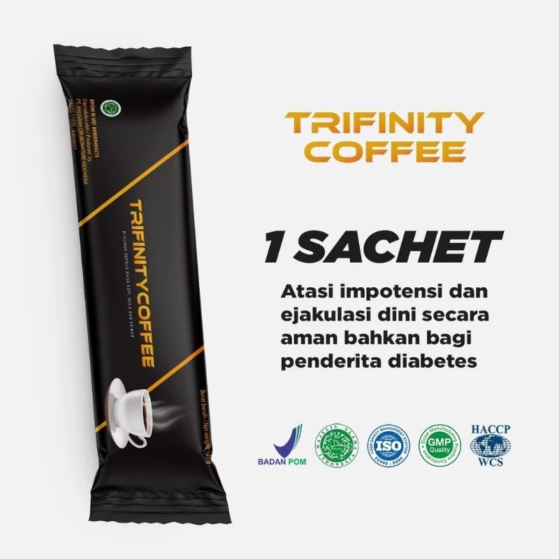Jual trifinity coffee penunjang stamina pria dewasa | Shopee Indonesia