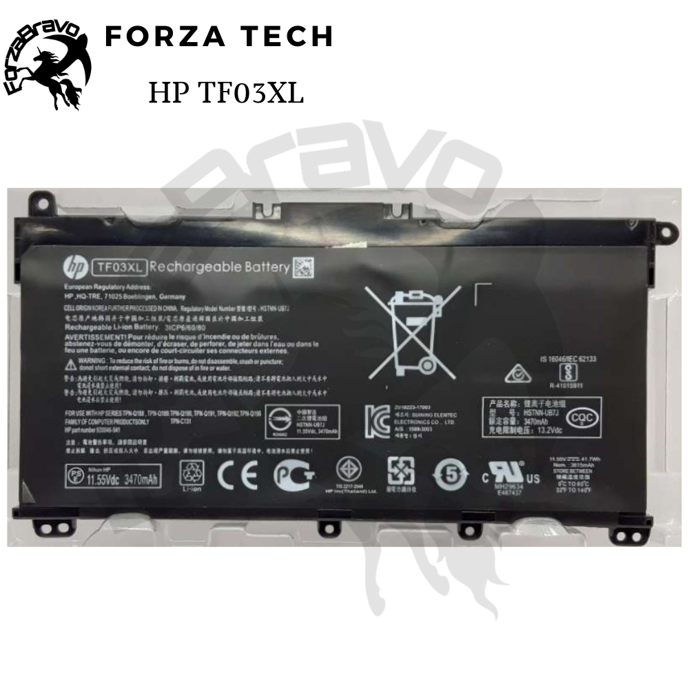 Jual BATTERY HP Pavilion 5-CC 15-CD 14-BF Series TF03XL TPN-Q188-NEW ...