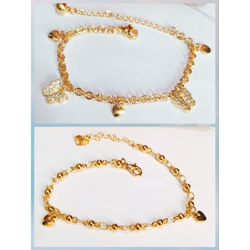 Jual Gelang tangan Jurai xuping berlapis emas uk18cm | Shopee Indonesia