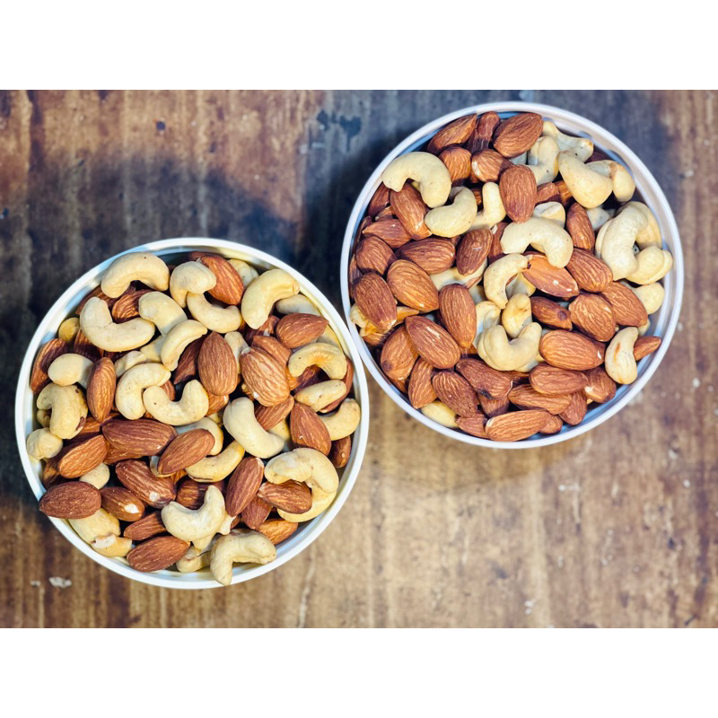 Jual ROASTED MIXD MEDE ALMOND 500 GR ( ALMOND PLAIN , MEDE ASIN ...