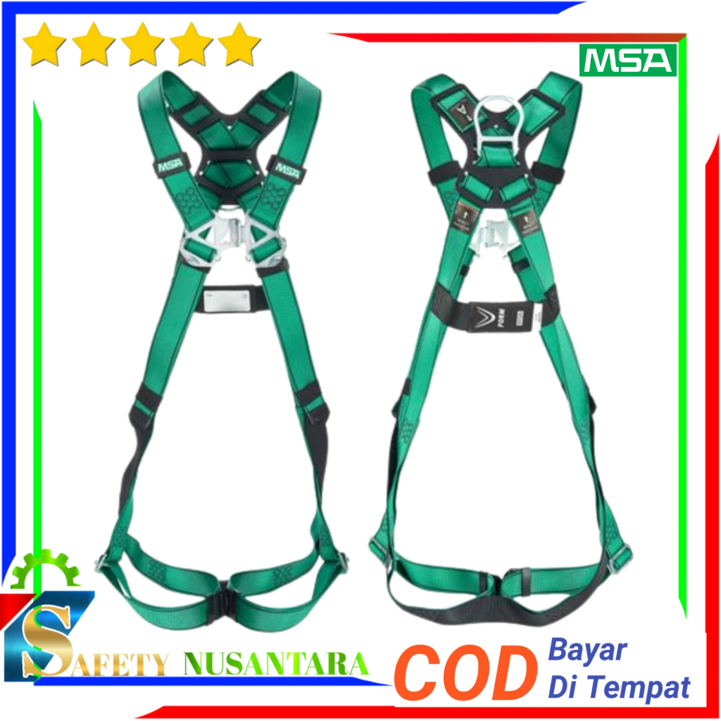 Jual Safety Harness MSA / Full Body Harness MSA V-FORM | Shopee Indonesia