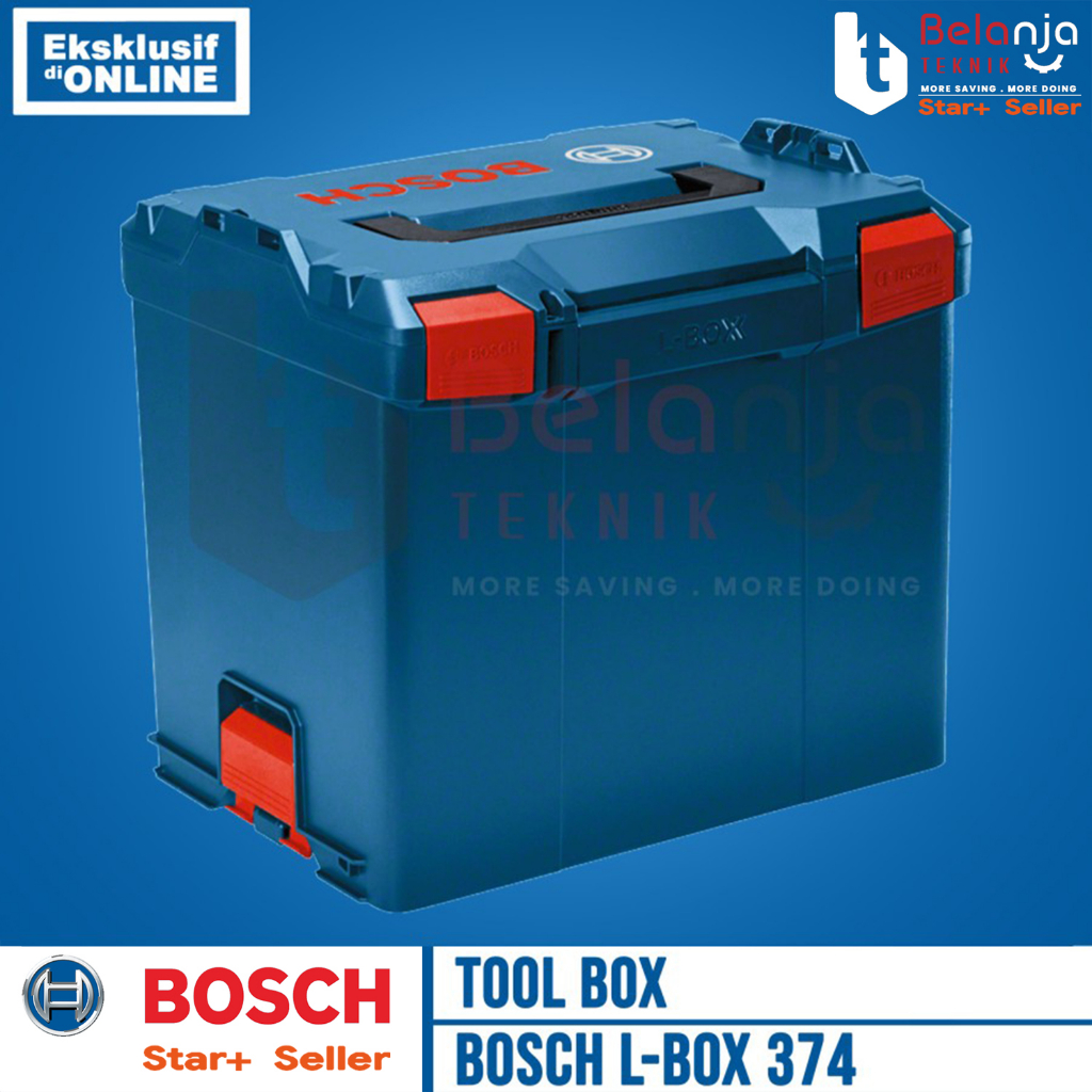 Jual BOSCH Alat L-Boxx 374 Tool Box Tool Kit Kotak Perkakas Plastik ...