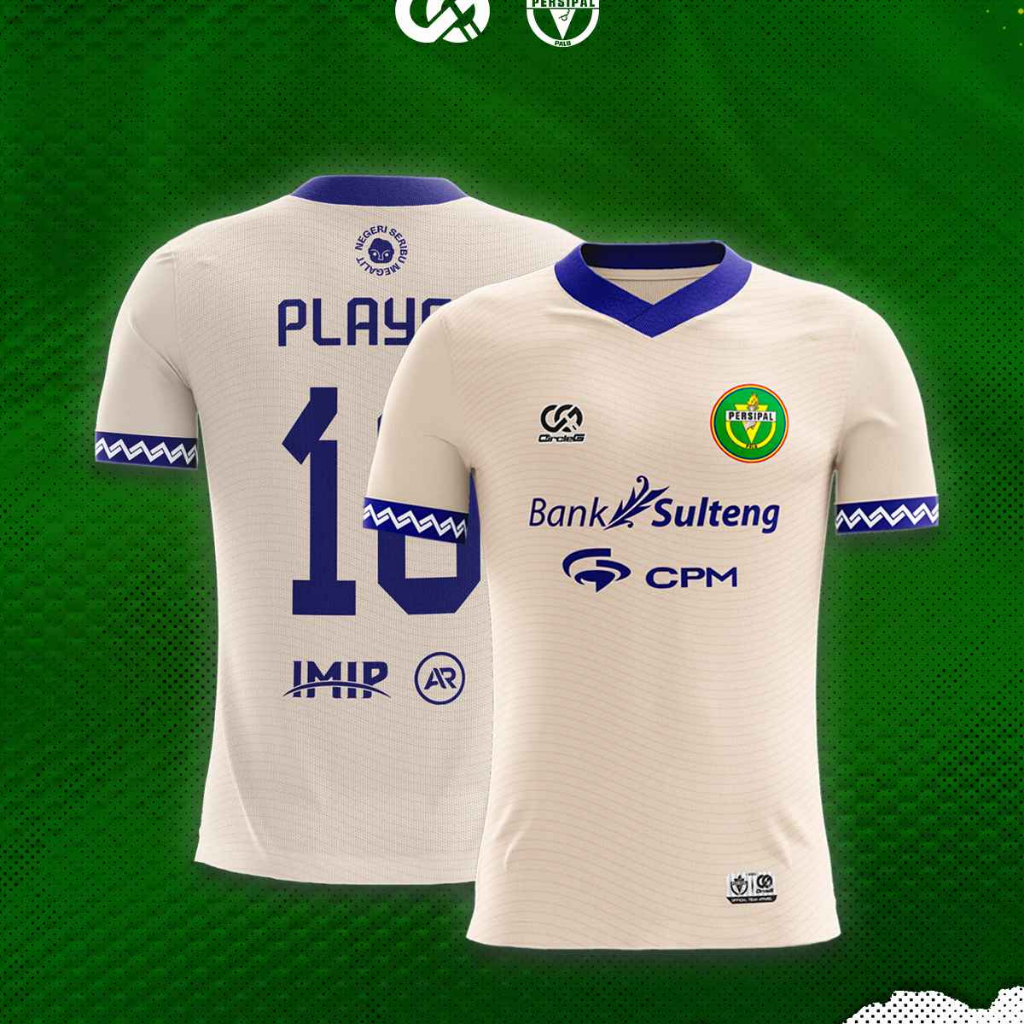 Jual Jersey AWAY Player Issue Persipal Palu With Full Sponsor | Shopee ...