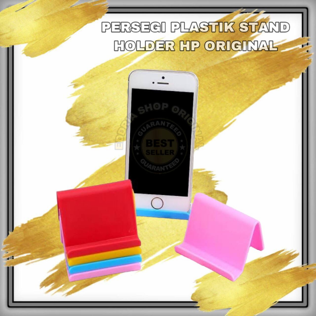 Jual PERSEGI PLASTIK STAND HOLDER HP ORIGINAL BARU | Shopee Indonesia