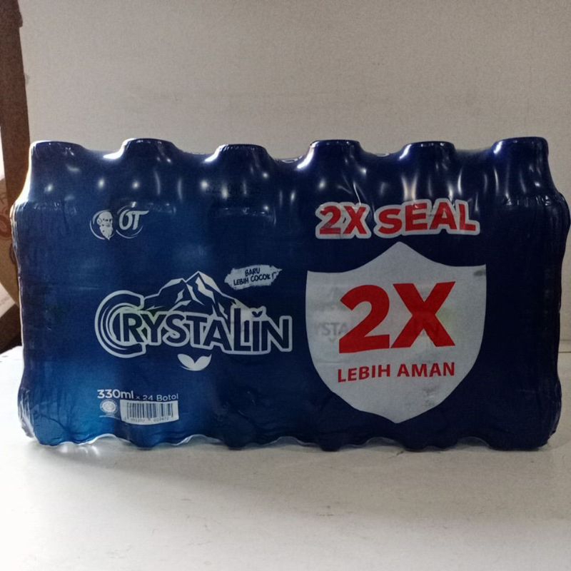Jual CRYSTALIN 330 ML 330ML DUS KARTON PACK / AIR MINERAL CRYSTALLINE 600 ML 600ML AIR MINUM ...