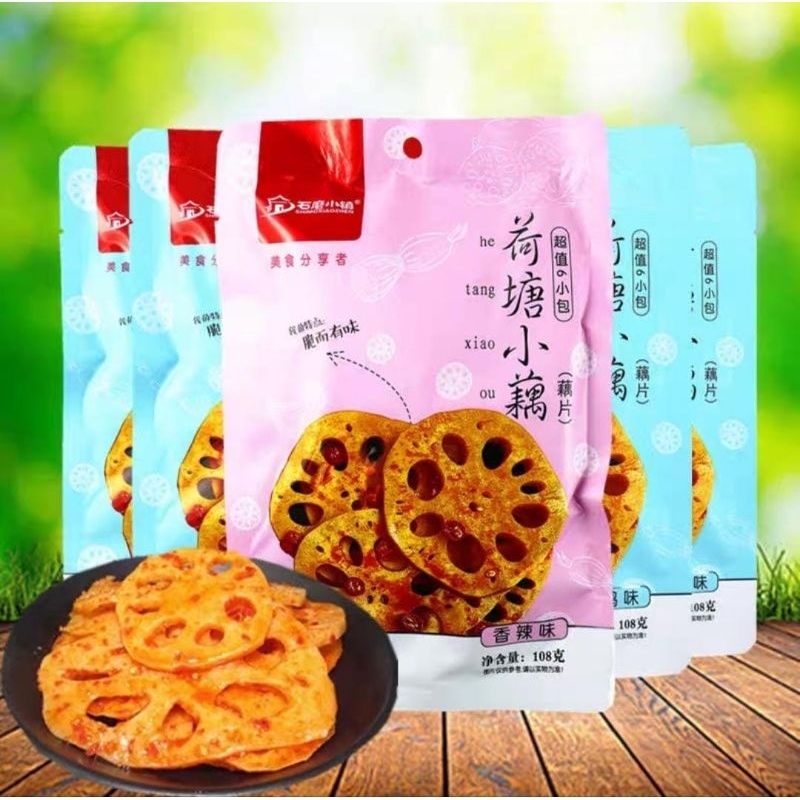 Jual 108G SNACK AKAR TERATAI LOTUS OU PIAN LOTUS IRIS GARING INSTANT ...