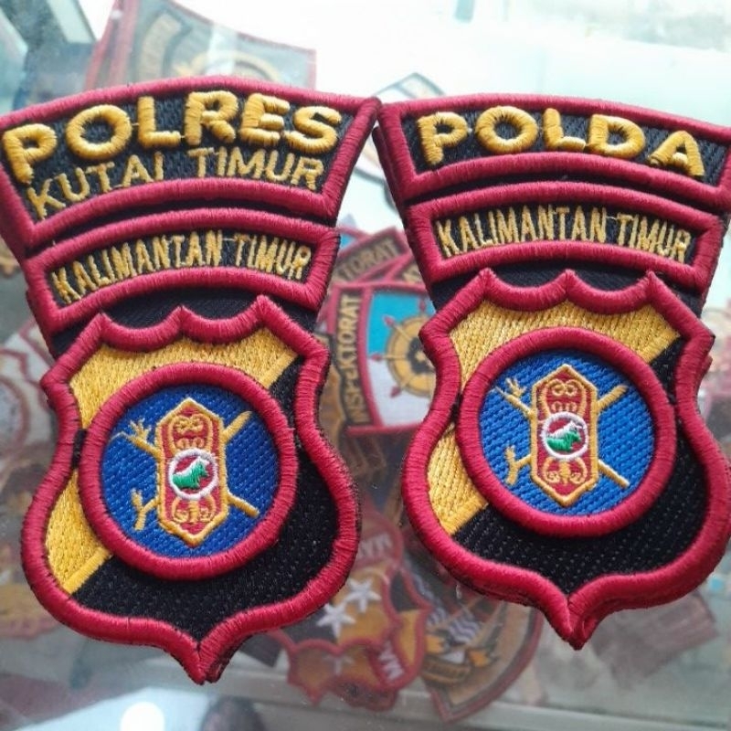 Jual logo polda KALTIM timbul 3d | Shopee Indonesia