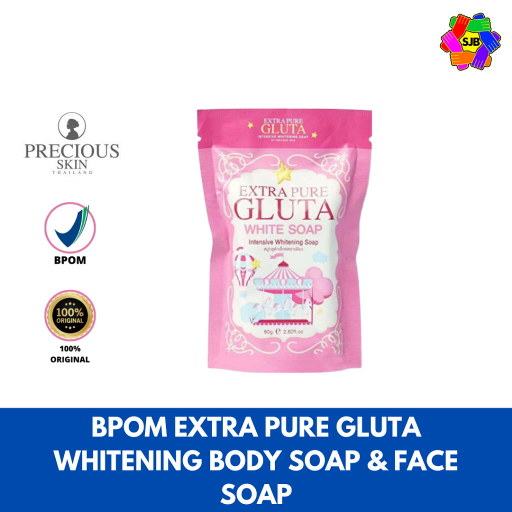 Jual Precious Skin Thailand Extra Pure Gluta Whitening Body & Face Soap ...