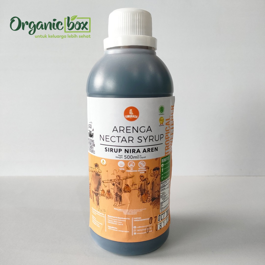 Jual TIMUR RASA ARENGA NECTAR SYRUP 500ML | Shopee Indonesia