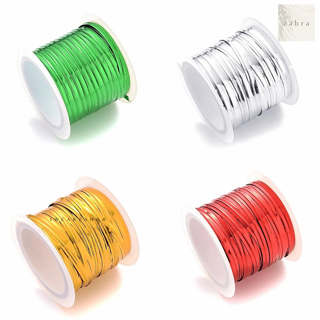 Jual PITA KAWAT SOUVENIR - Twist Tie Roll Metalic Ikat Cooper Wire ...