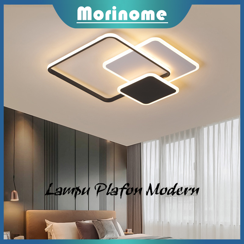 Jual Lampu Plafon Kamar Minimalis Lampu Plafon Ruang Tamu Modern Kreatif Lampu Hias Plafon LED 3 ...