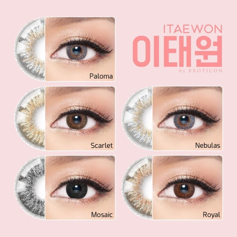 Jual Softlens X2 ITAEWON 14,5 MM Normal & Minus (-0,50 S/D -6,00) By X2 ...