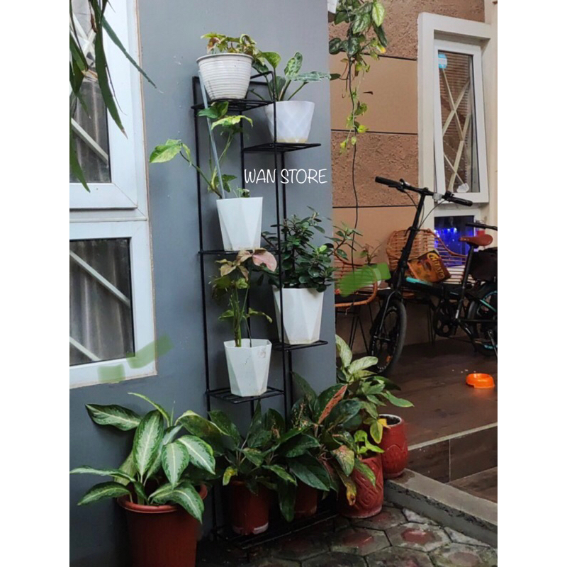 Jual RAK BUNGA SUSUN 6 / RAK BUNGA BESI | Shopee Indonesia