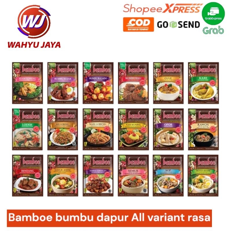 Jual Bamboe bumbu dapur all variant rasa | Shopee Indonesia