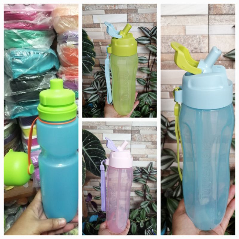 Jual Eco bottle straw 750 ml (1) / eco botol 1 liter tupperware / eco ...