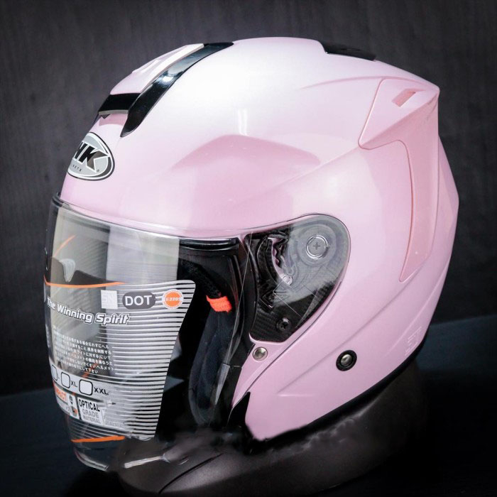 Jual INK HELM DYNAMIC SOLID SAKURA PINK - SINGLE VISOR | Shopee Indonesia