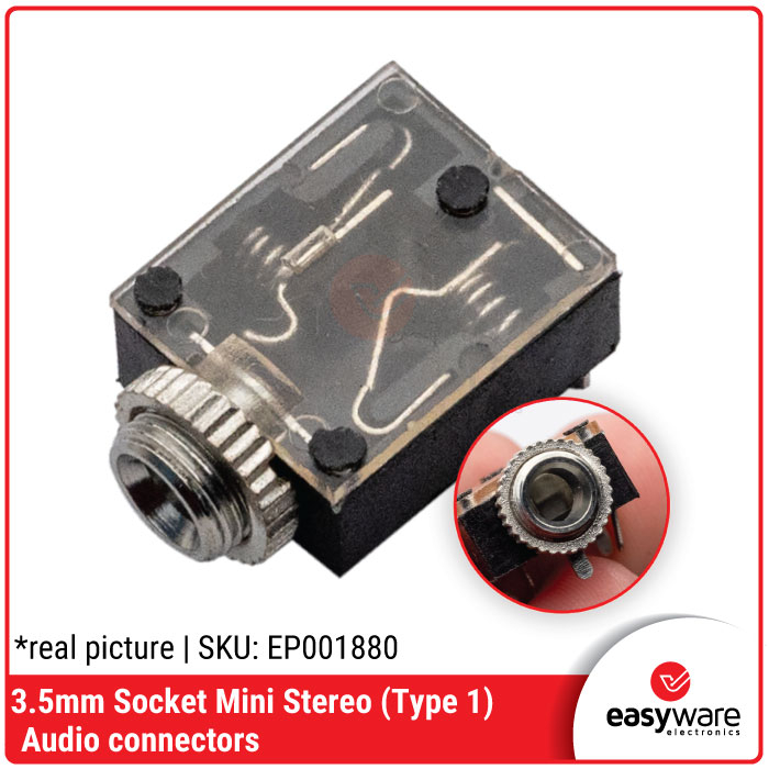 Jual 3.5mm 5P Socket Mini Stereo Soket Stereo Mini Socket Stereo ...