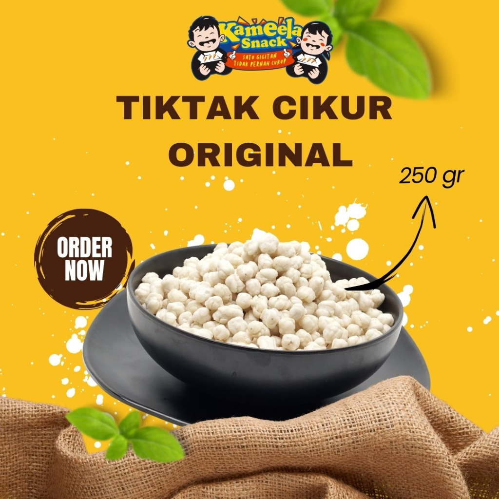 Jual Kameela Snack Tik Tak Cikur Ori 250gr | Shopee Indonesia