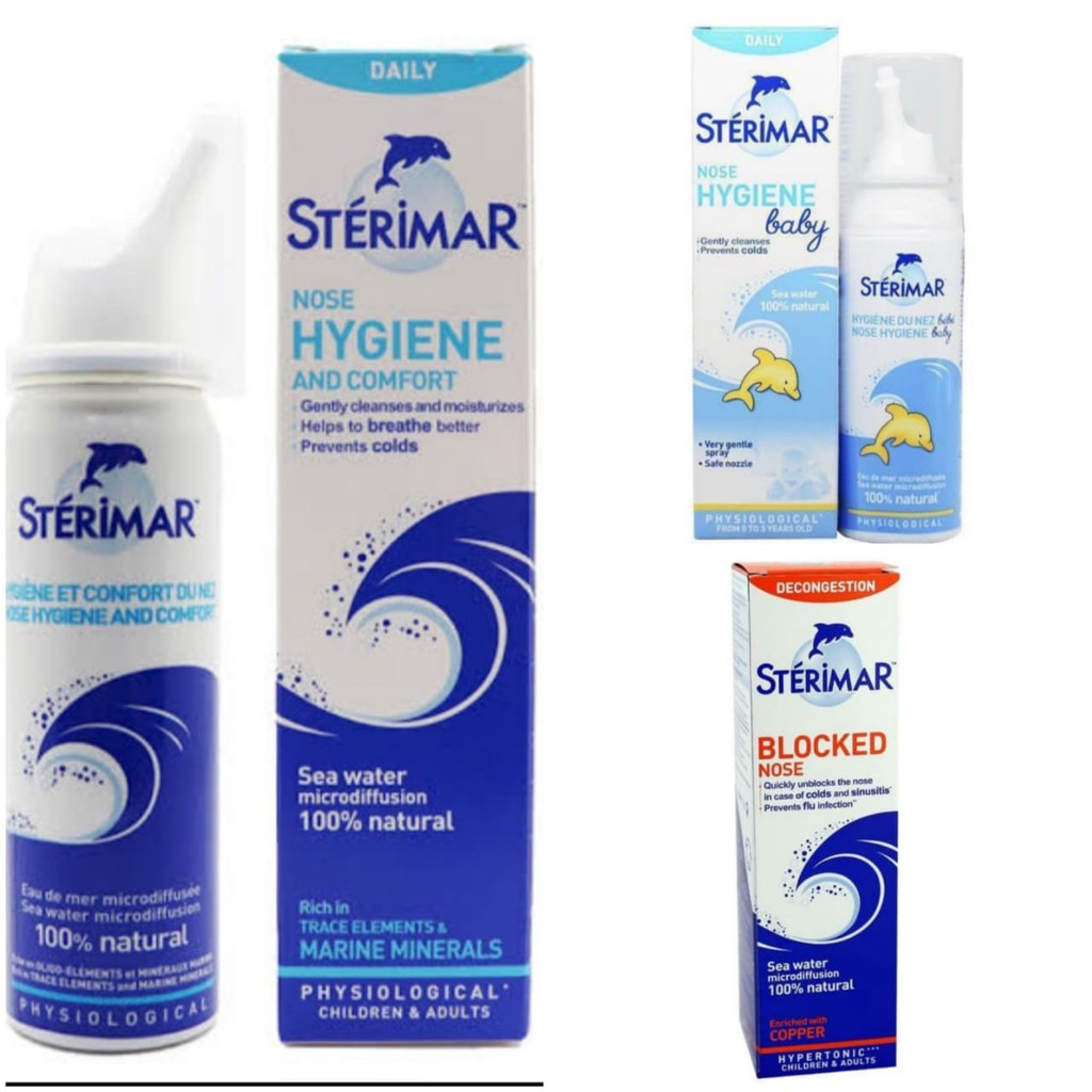 Jual SGS Sterimar nose hygiene baby nasal sterimar blocked nose ...