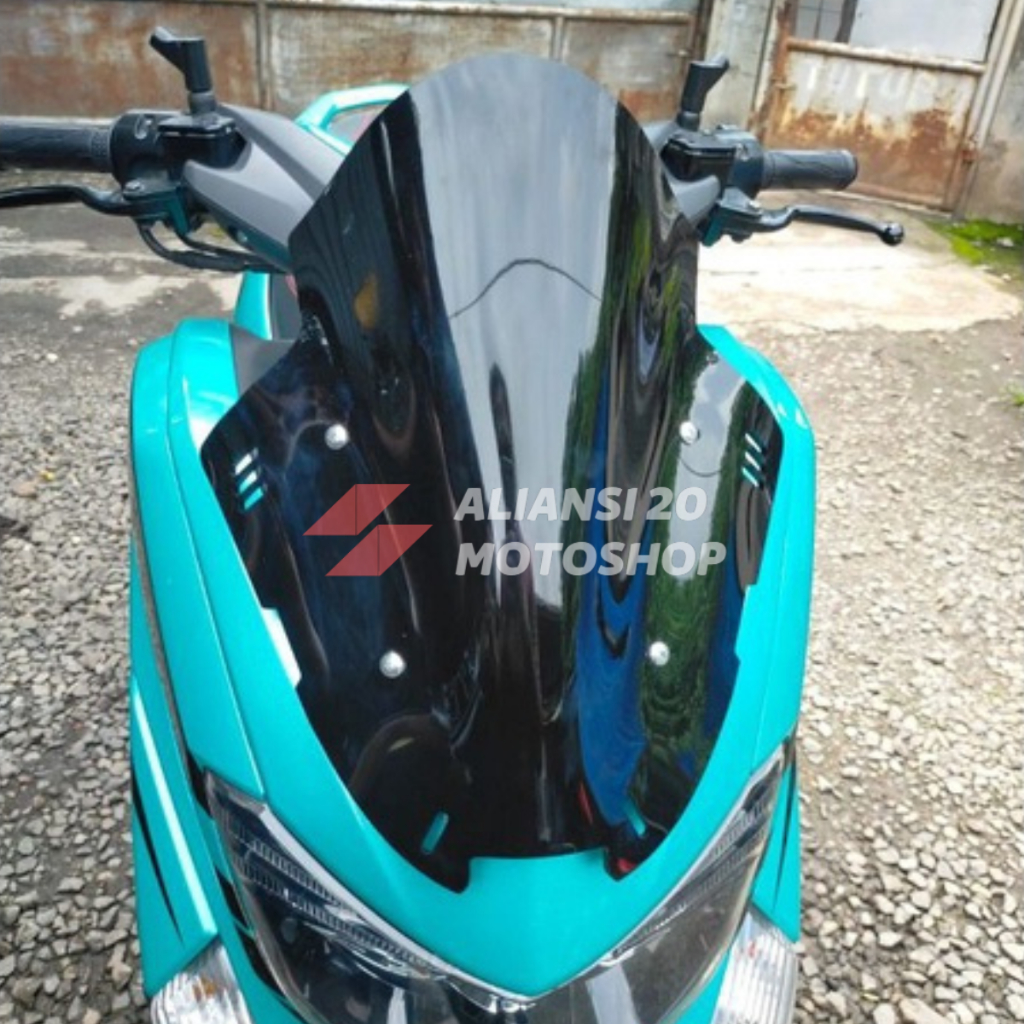 Jual Windshield Nmax V4 G model TDR Sirip V4 visor nmax new old TDR V4 ...