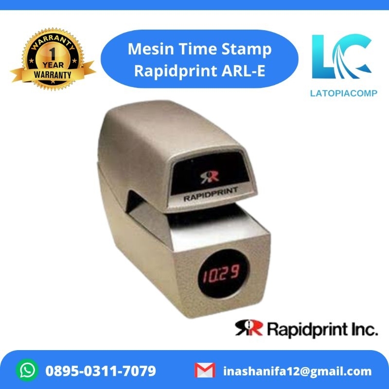 Jual Mesin Timestamp Rapidprint ARL-E | Shopee Indonesia