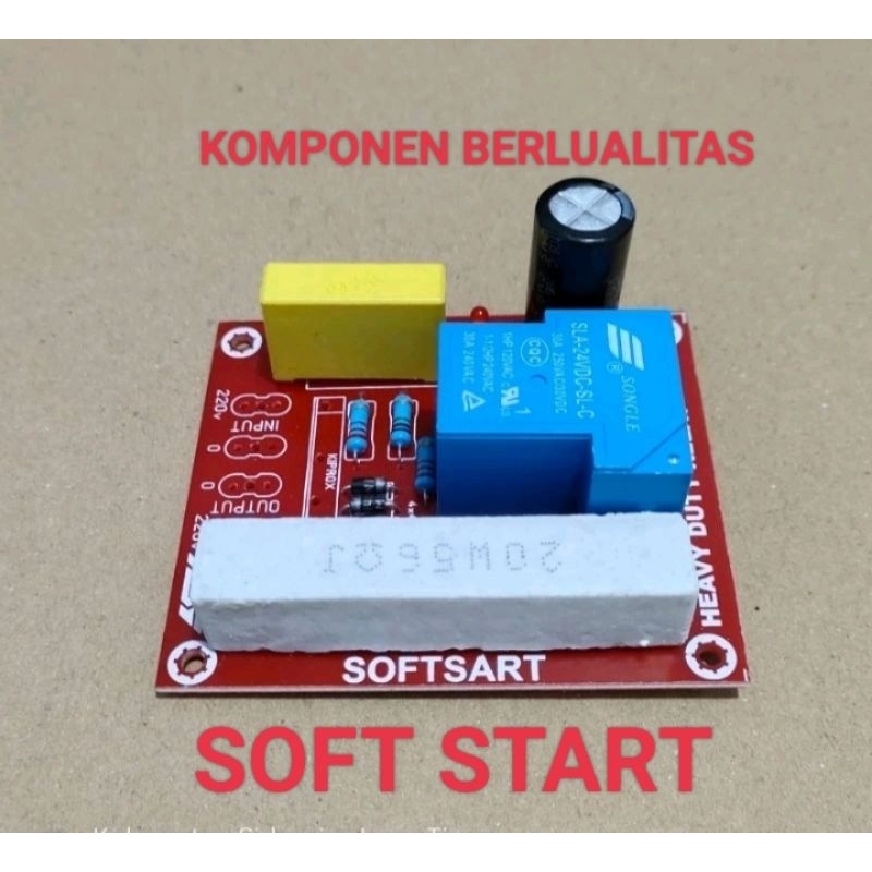 Jual KIT SOFT START AC 220 SOFTSTAR POWER AMPLIFIER | Shopee Indonesia