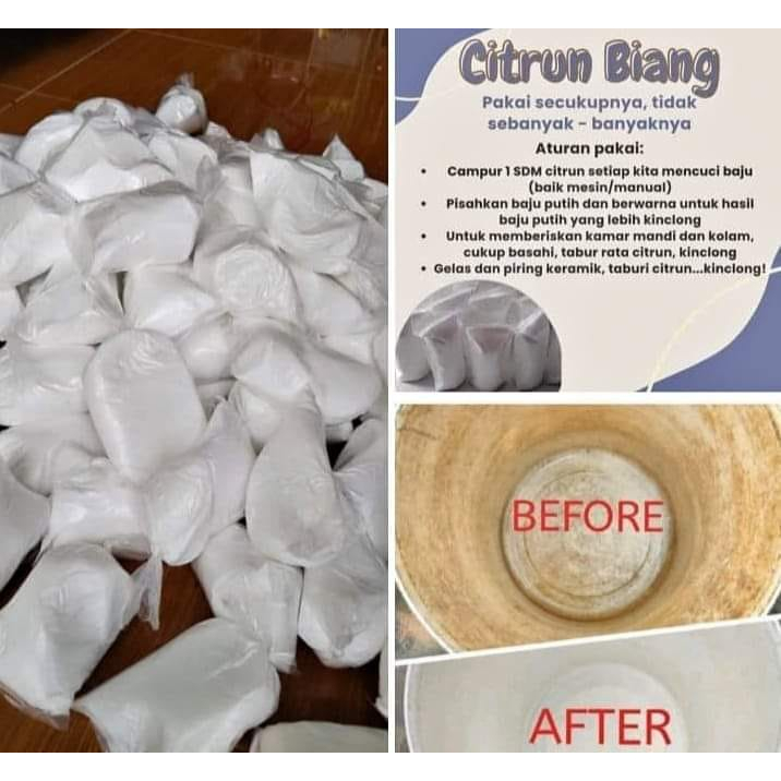 Jual Biang Citrun Pembersih Serbaguna Serbuk Ajaib | Shopee Indonesia